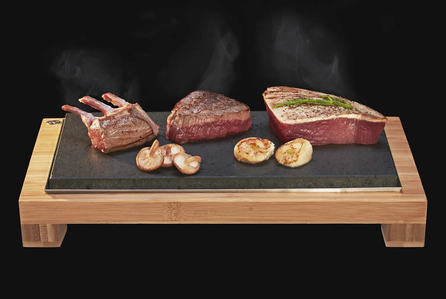 Elevate Your Dining Experience with The SteakStones Raised Sharing ...
